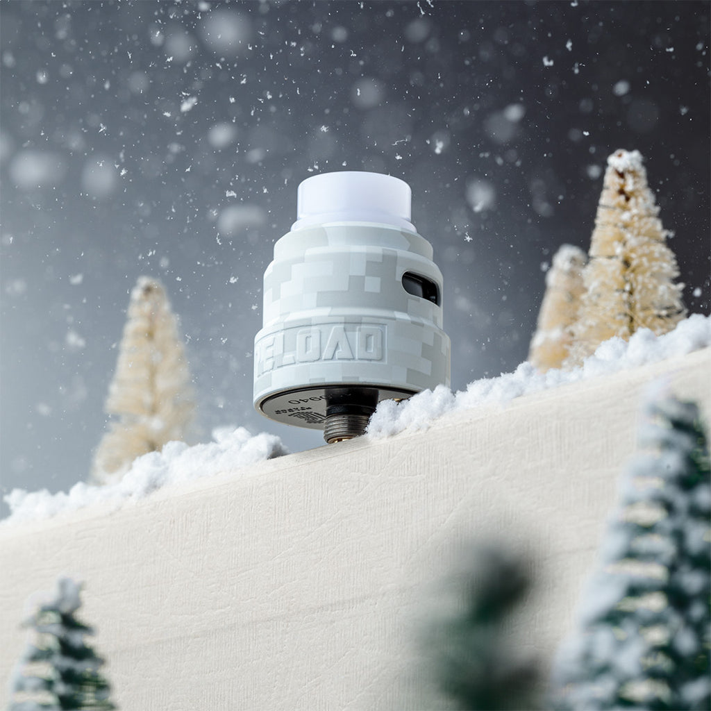 *Limited Edition* ReLoad S RDA / Digital White – Reload Vapor USA
