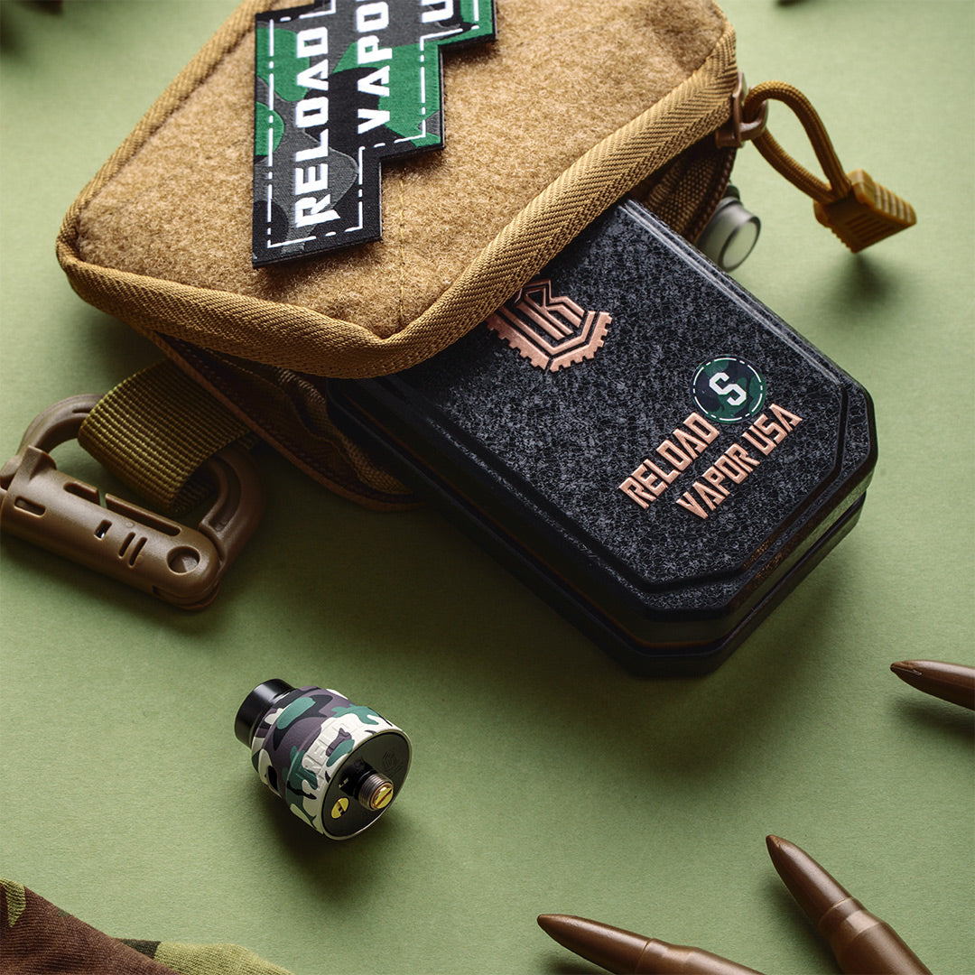 *Limited Edition* ReLoad S RDA/ Combat Green – Reload Vapor USA