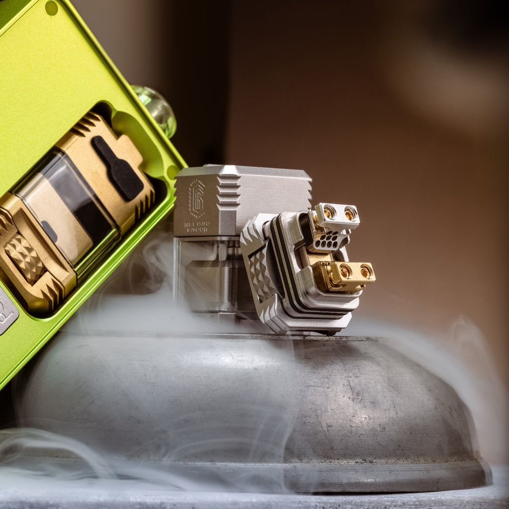 Reload Muzzle RBA for AIO Platform/ Brushed Gold – Reload Vapor USA