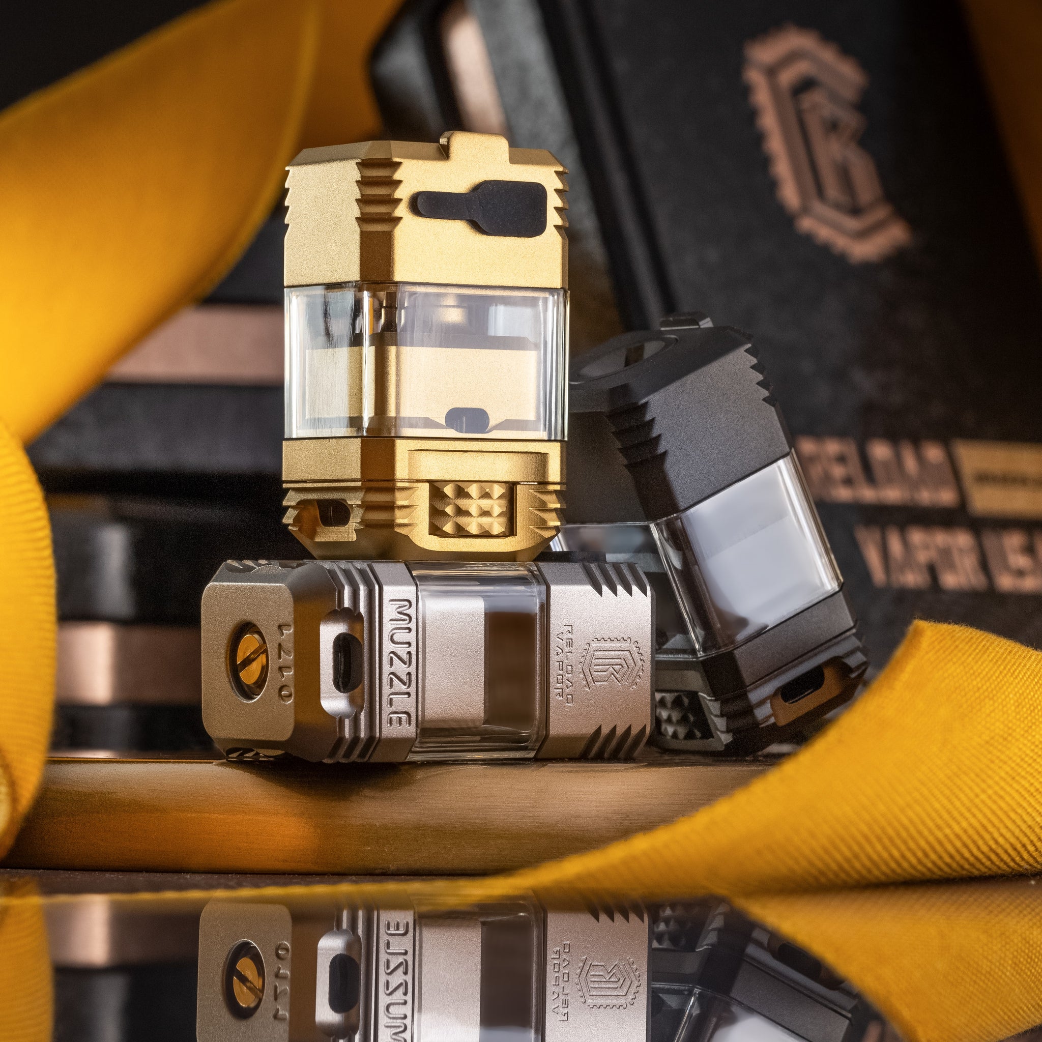 Reload Muzzle RBA for AIO Platform/ Matt Black – Reload Vapor USA