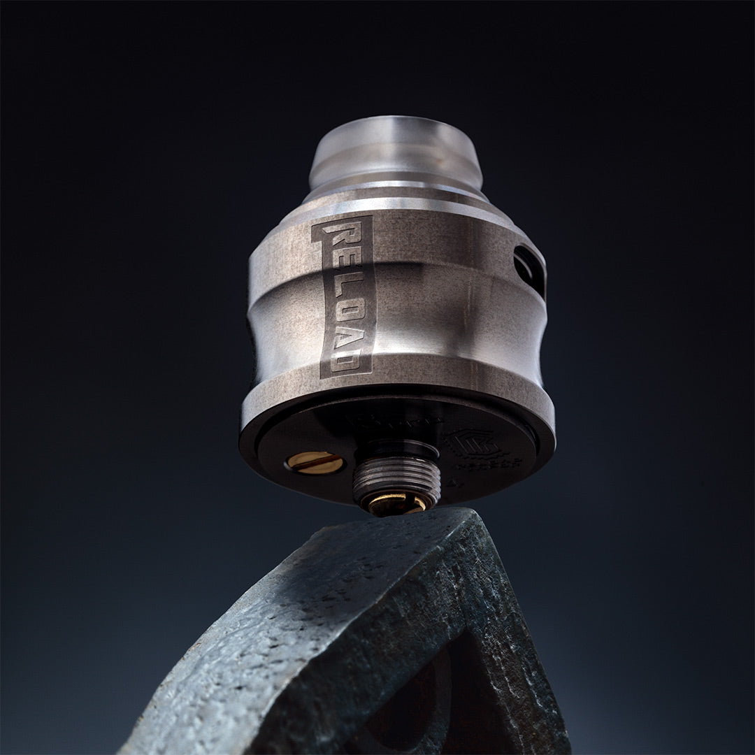 New Reload S Pro RDA / Gunmetal – Reload Vapor USA