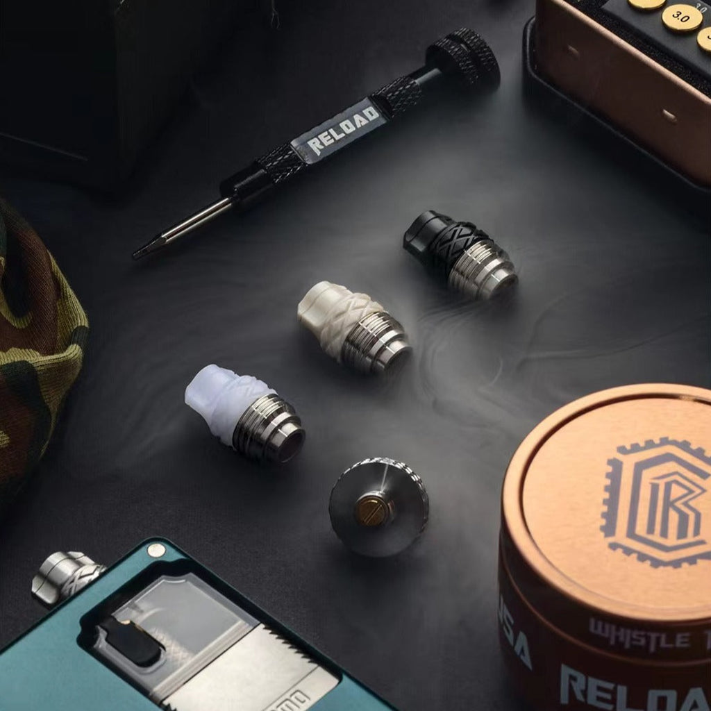Reload Whistle Tips/ Stainless Steel – Reload Vapor USA
