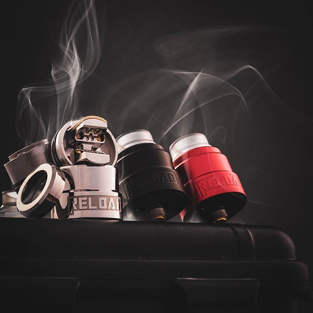 24mm ReLoad S RDA / Black – Reload Vapor USA