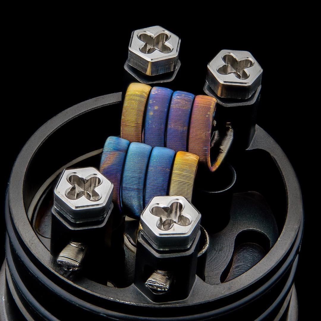 24mm ReLoad BF RDA V1.5 / Red – Reload Vapor USA