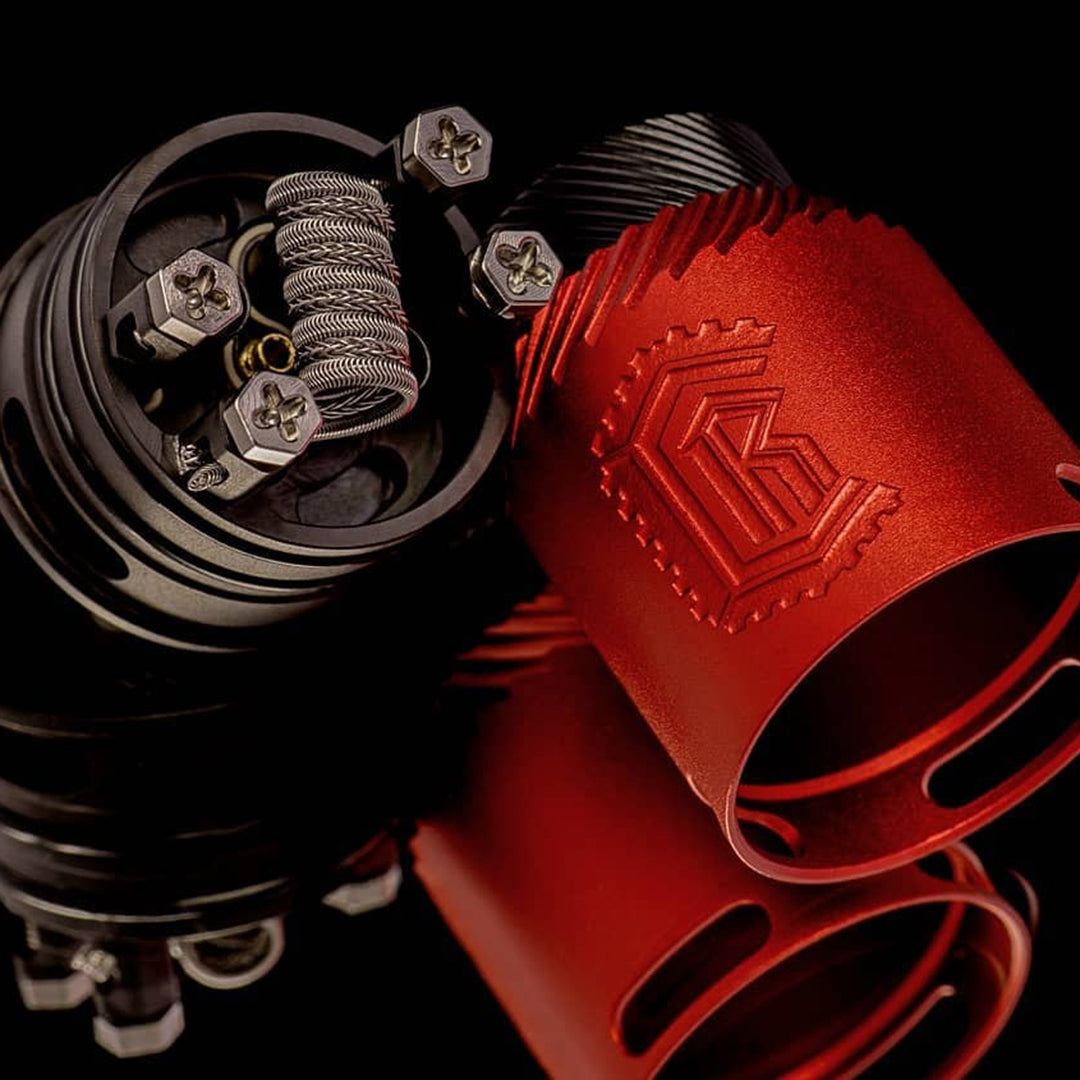 24mm ReLoad BF RDA V1.5 / Red – Reload Vapor USA